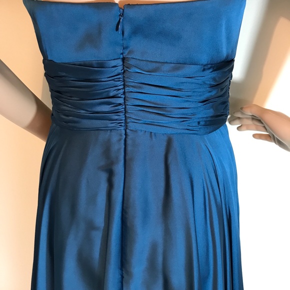 Monique Lhuillier | Dresses | Monique Lhuillier Strapless Waist Gather ...